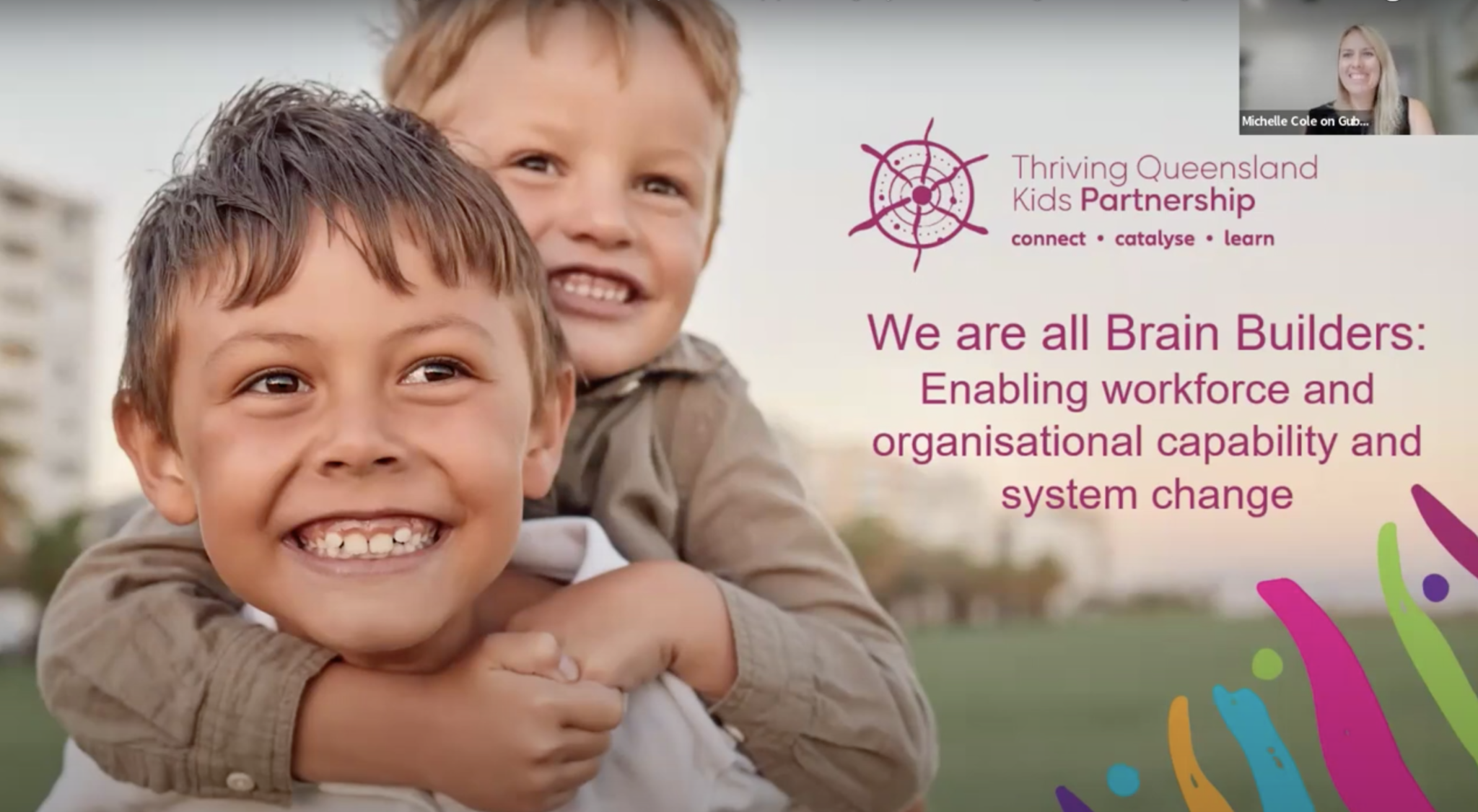 Thriving Kids Brain Builders Initiative - Thriving Queensland Kids Partnership