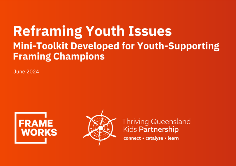 Reframing Youth Issues - Mini-Toolkit Developed for Youth-Supporting Framing Champions ...