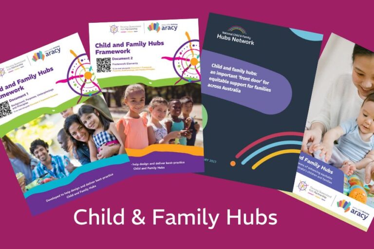 Child & Family Hubs Framework (Learning Hub) - Thriving Queensland Kids ...